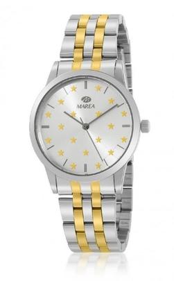 Reloj MAREA Bicolor dorado y plateado